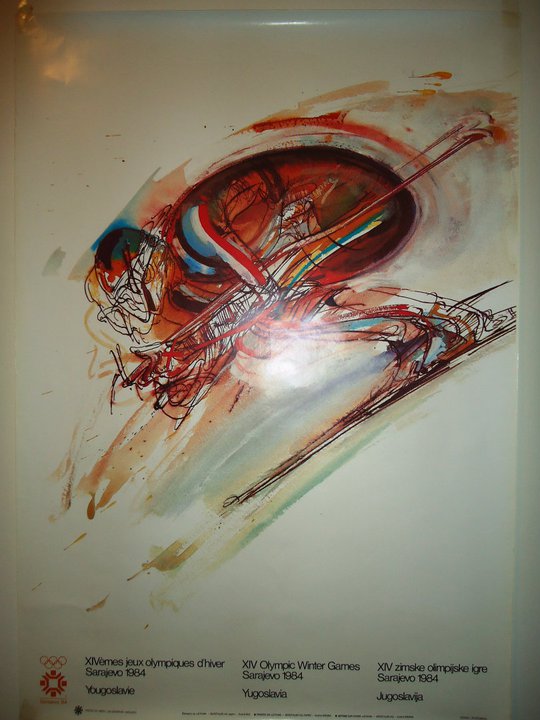 ZOI’84 plakati, Ismar Mujezinovic – BiHski – Istorija smucarskog sporta ...